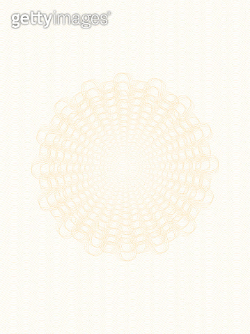 Light beige round watermark for certificate, diploma, invitation, gift ...