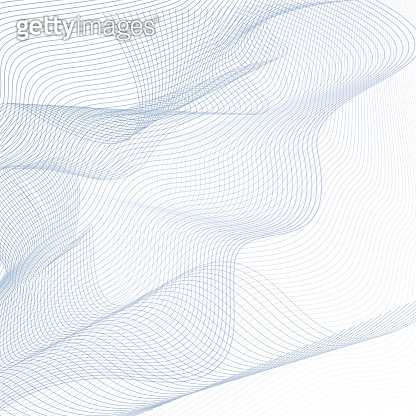 Line art techno background. Abstract vector design. 3D pattern with ...