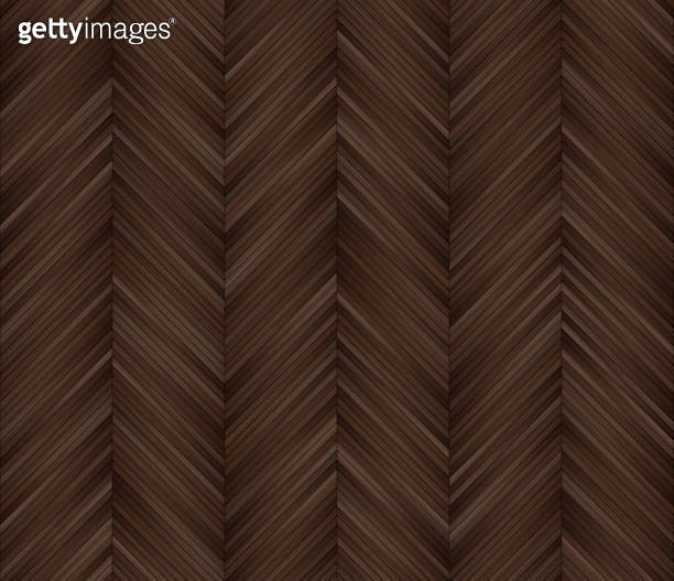 Seamless zigzag chevron 45 degree wood texture. Tight natural dark ...