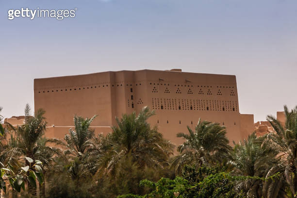 A building in Historical Ad Diriyah, the UNESCO World Heritage Site 이미지 ...