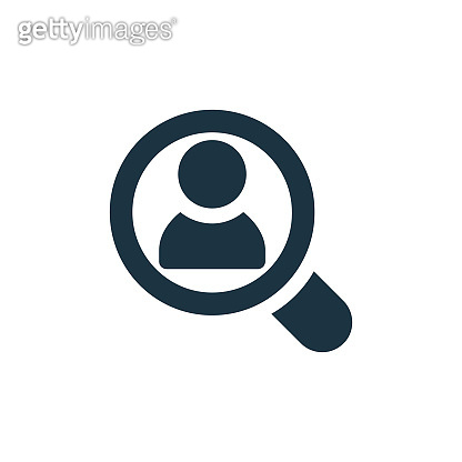 magnifier vector icon. magnifier editable stroke. magnifier linear ...