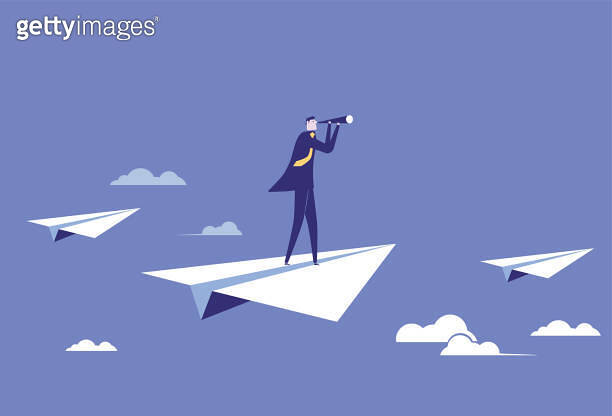 Find the target by paper plane stock illustration (1206126001) 일러스트, 무료 ...