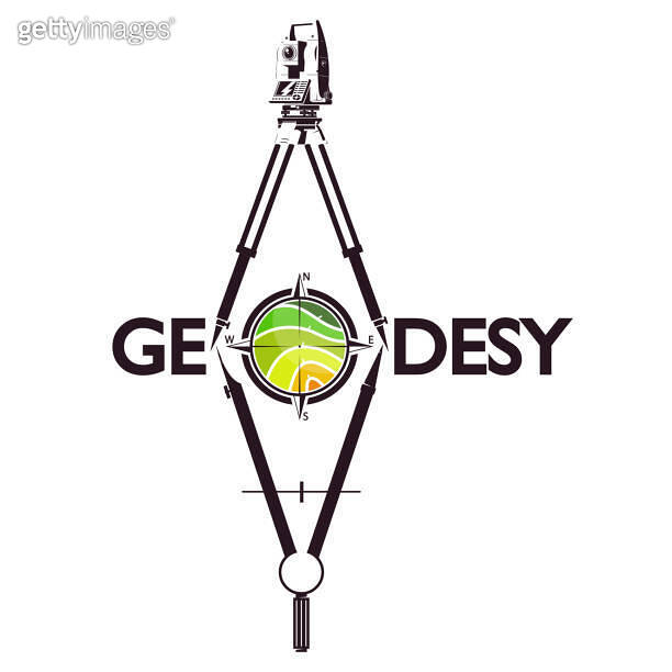Surveying instrument and compass symbol for measuring land 이미지 ...