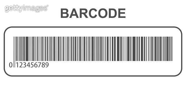 Barcode. Realistic barcode isolated on white background. Vector ...