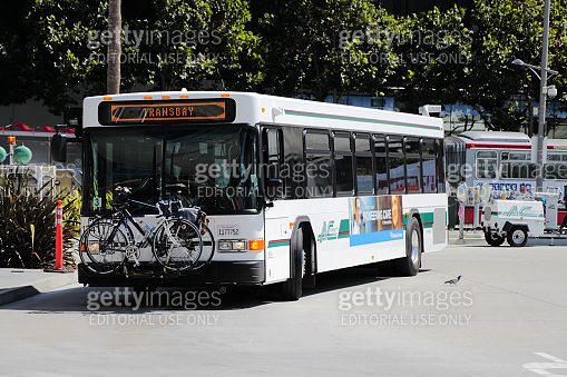 San Francisco AC Transit Transbay Bus 이미지 (1226332902) - 게티이미지뱅크