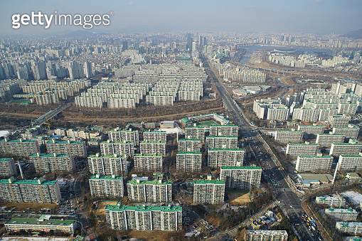 Kaepo-dong, Gangnam-gu, Seoul, Korea (1266598435) - 게티이미지뱅크