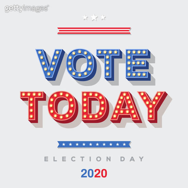 Vote Today 2020 이미지 (1280226661) - 게티이미지뱅크