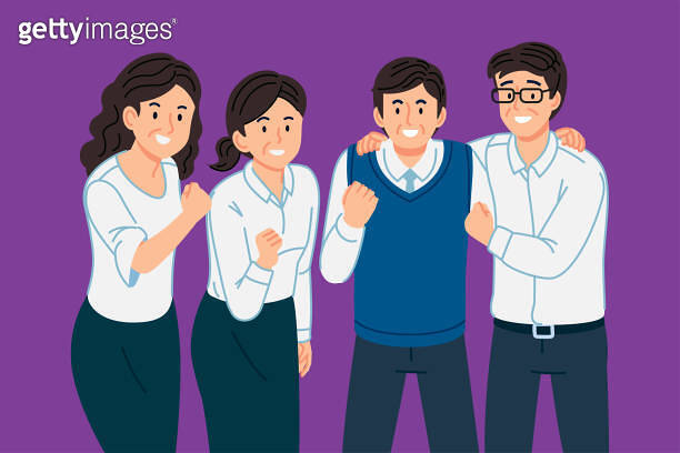 Employee who are still living a fun working life and healthy. Old team ...