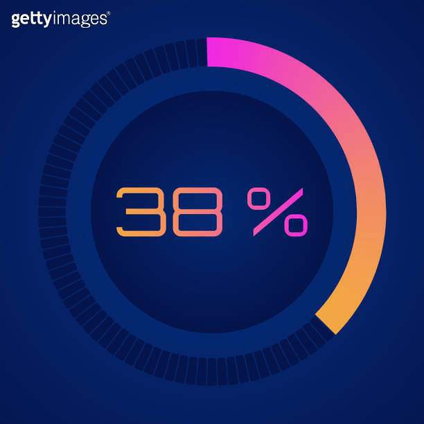 38 percent diagrams 이미지 (1227139973) - 게티이미지뱅크