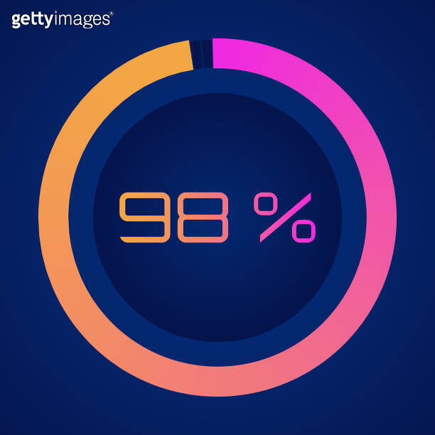 98 percent diagrams 이미지 (1227135256) - 게티이미지뱅크