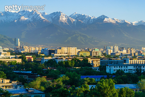 Almaty city view 이미지 (1246459516) - 게티이미지뱅크
