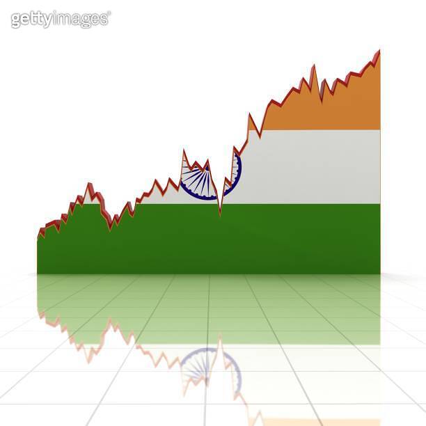 India finance growth chart graph development 이미지 (1217866240) - 게티이미지뱅크