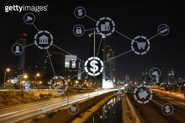 Fintech electronic banking internet network finance technology 이미지 ...