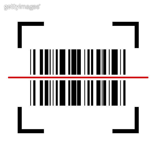 Barcode vector icon. Bar code for web, app ui design. Isolated ...
