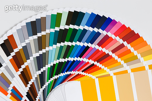 Open color palette swatches (1254414895) - 게티이미지뱅크
