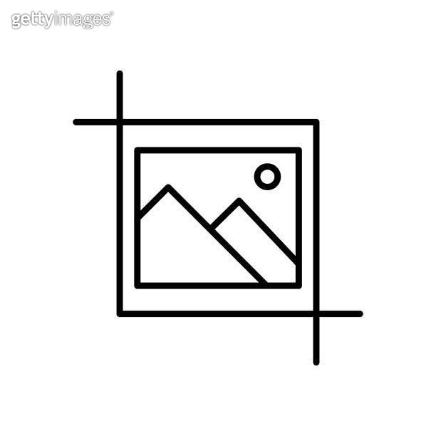 Picture Gallery Icon Logo Vector Illustrattion. Photo Gallery icon ...