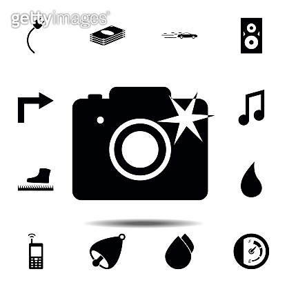 ax icon. Simple glyph, flat vector element of universal icons set for ...
