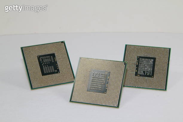 Intel cpu for pc computer and notebook close up macro 이미지 (1268582571 ...