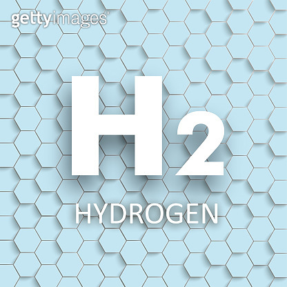 H2 Hydrogen Blue Hexagon Structure Cover 이미지 (1252650807) - 게티이미지뱅크