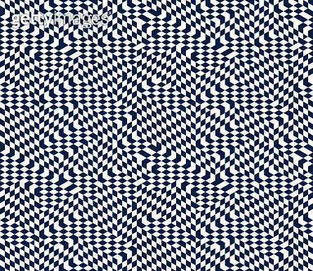 Geometric 3D seamless pattern with cubes, rhombus and triangles boxes ...