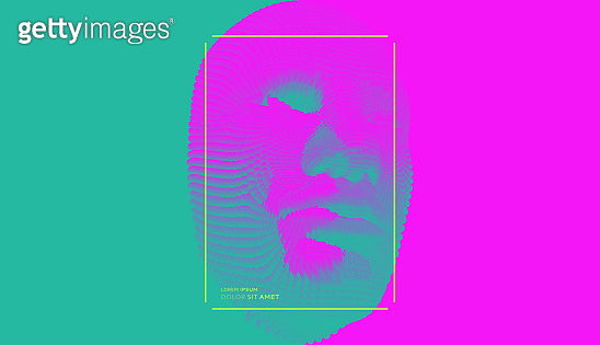 The mask. Artificial intelligence. Anonymous social masking. Face ...