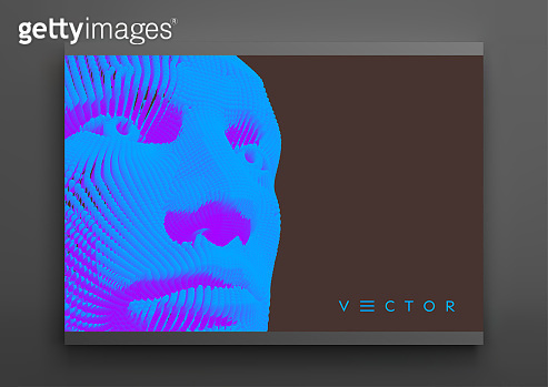 The mask. Artificial intelligence. Anonymous social masking. Face ...