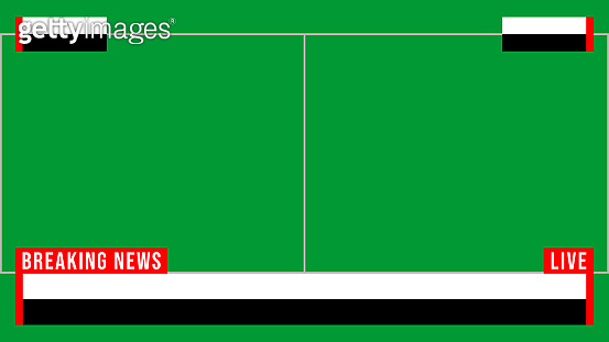 8K Chromakey Breaking News (Split Screen) (1251529340) 일러스트, 무료 일러스트 ...