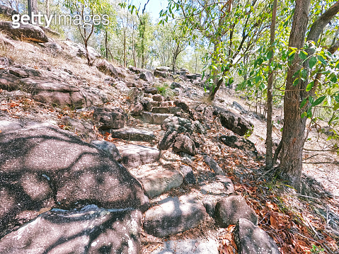 Australian bush stone steps track 이미지 (1284503676) - 게티이미지뱅크
