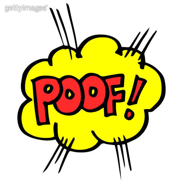 Hand drawn comic speech bubbles with emotion and text poof. vector ...