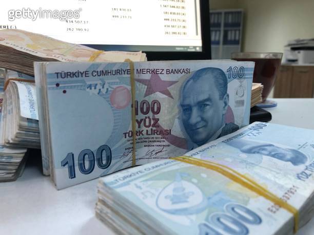Turkish Lira, Turkish Money, Turkish Money 이미지 (1291651301) - 게티이미지뱅크