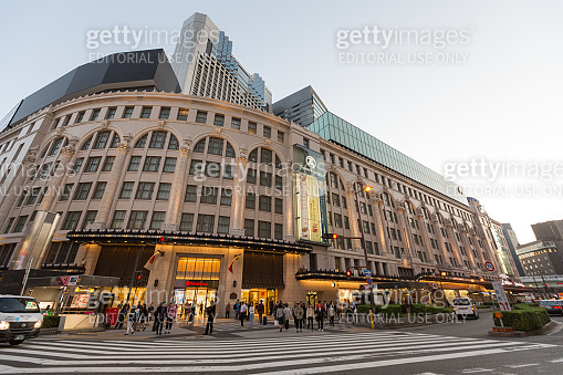 Takashimaya Department Store in Osaka, Japan (1253463614) - 게티이미지뱅크