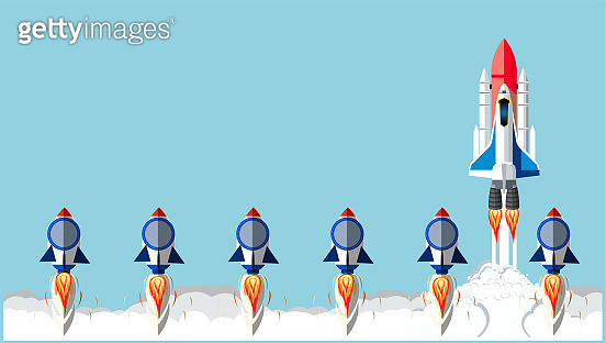 Drive rocket -Think differently - Being different, taking risky, move ...