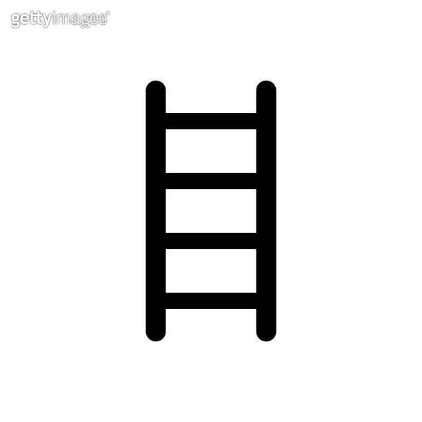 Ladder icon vector business symbol for graphic design, logo, web site ...