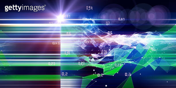 Abstract Polygonal Analyze Algorithm Artificial Intelligence Data Data Science Analytics