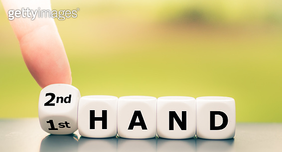 Hand turns dice and changes the expression "1st hand" to "2nd hand ...
