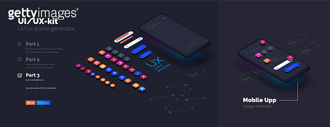 Toolkit-UI/UX scene creator. Part 3 Mobile application design ...