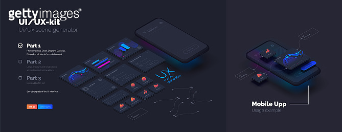 Toolkit-UI/UX scene creator. Part 1 Mobile application design ...