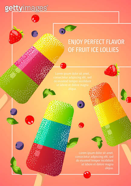 Flyer design for Ice cream parlor or shop, Sweet products, Dessert ...