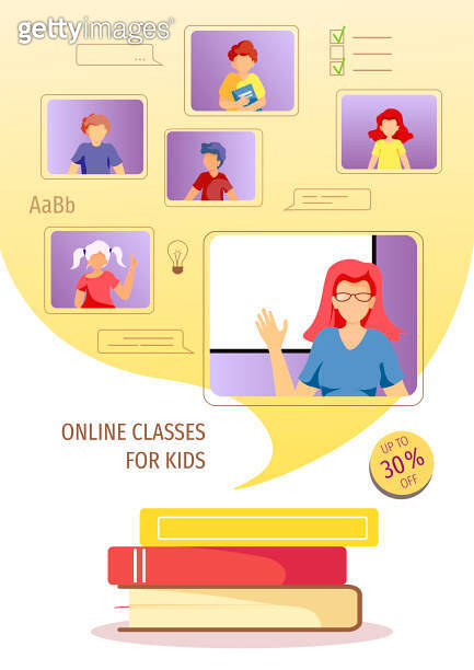 Flyer design for Online Education, Distance learning, Communication ...