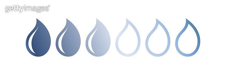 Absorption icon drops, female pads absorb layer and menstrual tampons ...