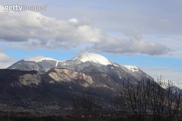 The mountain range of the Aravis or massive Aravis 이미지 (1211927719 ...
