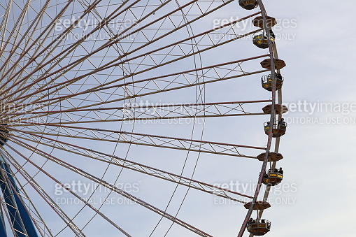 The Ferris wheel of Lyon 이미지 (1205596534) - 게티이미지뱅크