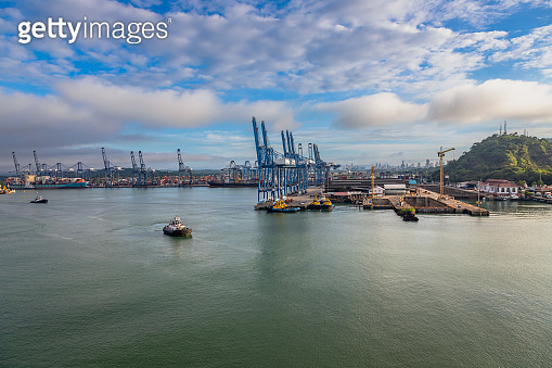 Colon Container Terminal (CCT) in Panama 이미지 (1266281678) - 게티이미지뱅크