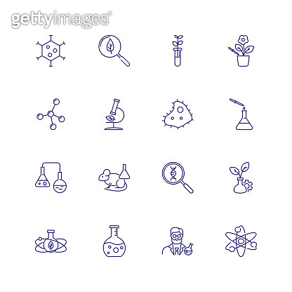 Laboratory icons (1221757806) 일러스트, 무료 일러스트, 아이콘, 무료 아이콘 - 게티이미지뱅크