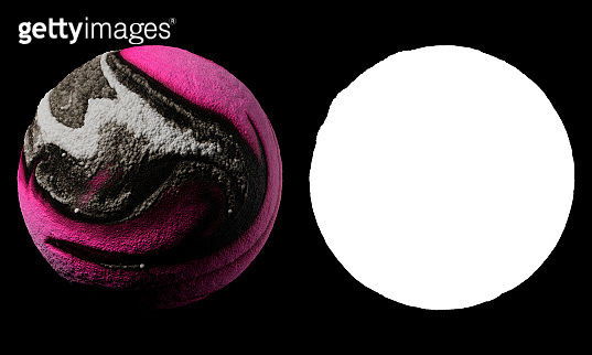 Colorful vibrant sphere. Isolated with luma mask. 이미지 (1266399796) - 게티 ...