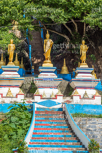 Krabi, Thailand - July 10, 2014 The territory of the Buddhist Tiger ...