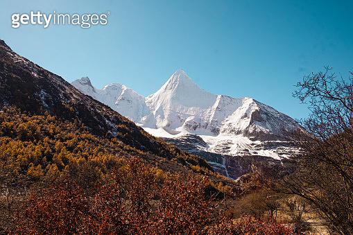 Luo Rong Pasture below the Sacred Mount Jambeyang (Yang Mai Yong) at Ya ...
