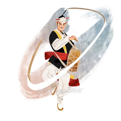 samulnori (a9849765) 일러스트, 무료 일러스트 - 게티이미지뱅크