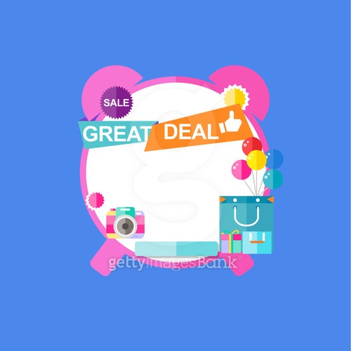 summer frame illust 이미지 (a9910455) - 게티이미지뱅크