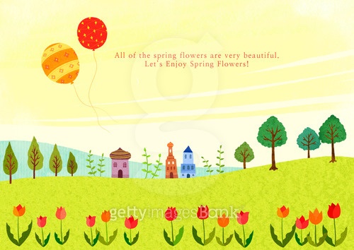 spring illust (a9920759) - 게티이미지뱅크